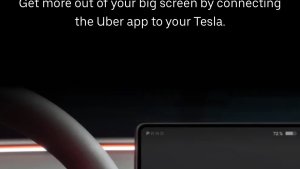 Uber, Tesla 여행 탐색 및 배터리 인식 지원 추가